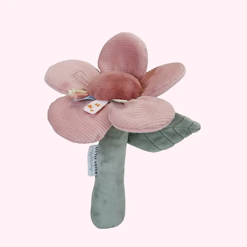 Little Dutch Soft & Sensory Baby Flower Rattle - Flowers and ...