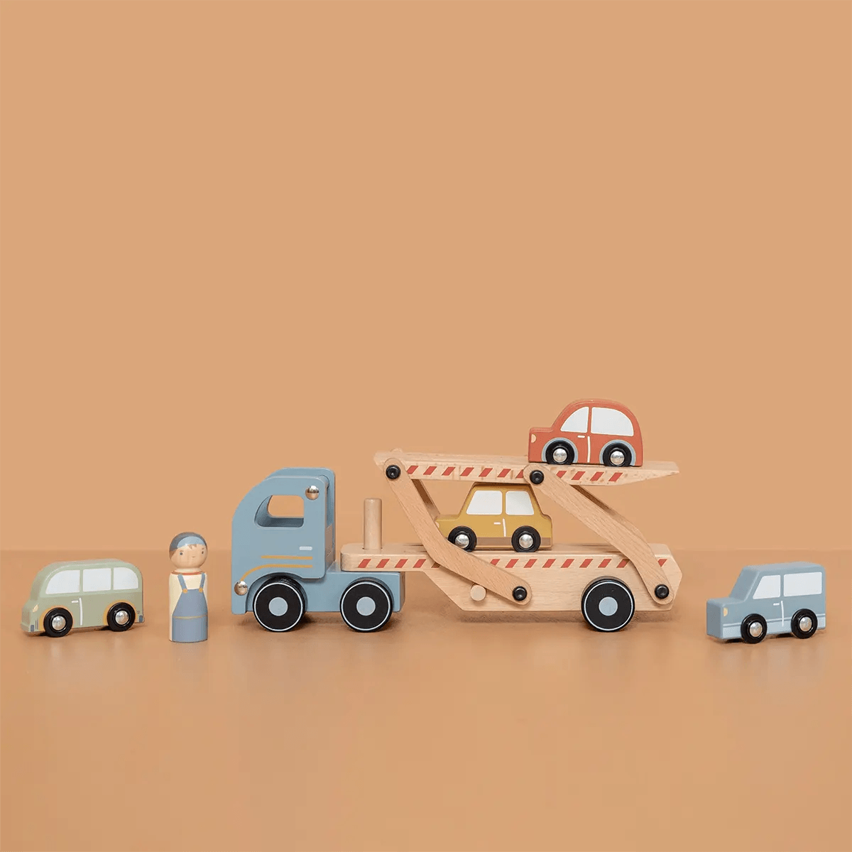 Little Dutch Wooden Toy Truck & Cars – Zidar Kid